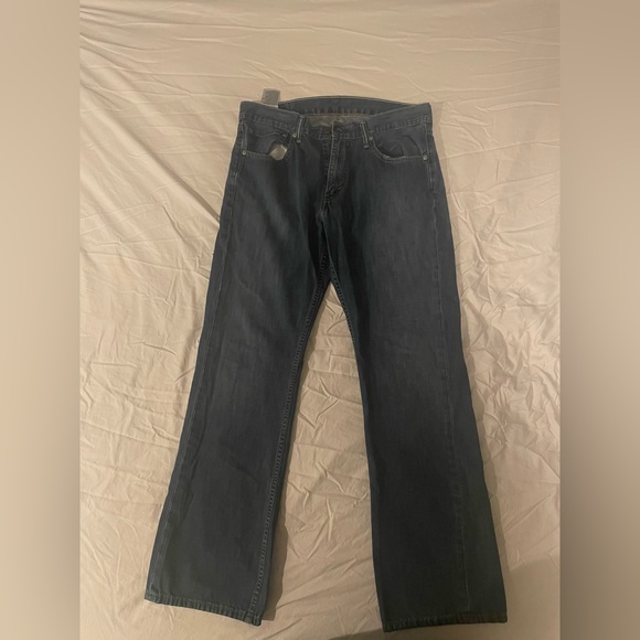 Levi's | Jeans | 527 Levis Dark Denim 34x32 Mens Jeans | Poshmark